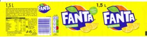 Drink Label: Fanta Lemonate (Coca-Cola 3E Greece ABEE, GreeceCol:GR ...