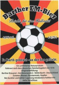 Drink Label: Barther EM-bier (Barther Brauerei, Germany, Federal ...
