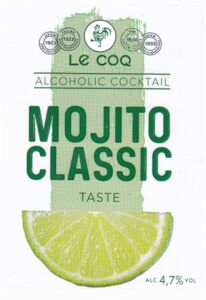 Drink Label: Mojito Classic (ASA Le Cop, EstoniaCol:EE-ALCOP-000008