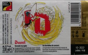 Drink Label: Duvel - Tornade in je Glas (Duvel Moortgat, BelgiumCol:BE ...