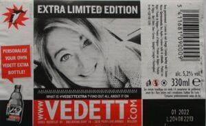 Drink Label: Vedett - Extra Limited Edition (Duvel Moortgat, BelgiumCol ...