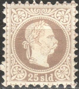 Stamp: Emperor Franz Joseph I (Turkey - Austrian Post Offices) Mi:AT-LE ...