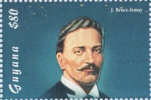 Stamp: J. Bruce Ismay (Guyana(Titanic) Mi:GY 6205,Sn:GY 3307a,Sg:GY 5282