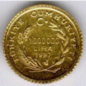 Coin: 1,000,000 Lira (World First Money - Coin of Lydian empire ...