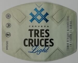 Drink Label: Tres Cruces Light (Limba Services S.A.C., PeruCol:PE-BEER ...
