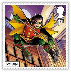 Stamp: Robin (United Kingdom of Great Britain & Northern Ireland(DC ...
