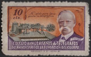 Stamp: David Hughes: 90th Anniversary of the Body Fundation (Spain ...