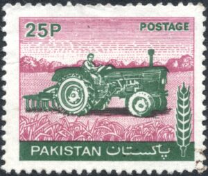 Stamp: Tractor (Pakistan(Pictorial Definitives of 1978-1981) Mi:PK 468 ...