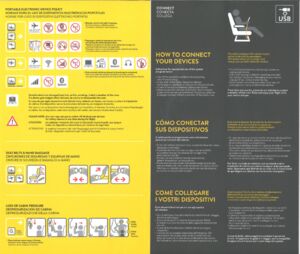 Safety Card: AIRBUS A319 (Vueling, SpainCol:VLG-ES-0023