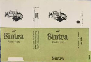 Cigarette Pack: Sintra (PortugalCol:PT-CT-0163