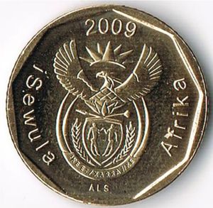 Coin: 10 Cents (iSewula Afrika - Ndebele legend) (South Africa(1994 ...