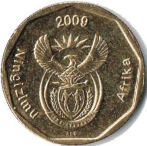 Coin: 50 Cents (Ningizimu Afrika - Swazi legend) (South Africa(1994 ...