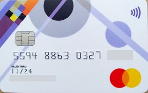 Bank Card: BCS MC. Sfera. Geometry (BCS Bank, RussiaCol:RU-MC-2493