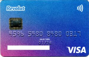 Bank Card: Revolut Visa 06/18 (Revolut, United Kingdom of Great Britain ...