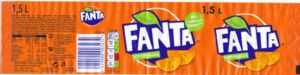 Drink Label: Fanta Orange (Coca-Cola 3E Greece ABEE, GreeceCol:GR-SODA ...