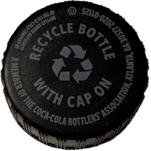 Bottle Cap: Minute Maid Recycle Bottle With Cap On (Coca-Cola Bottling ...