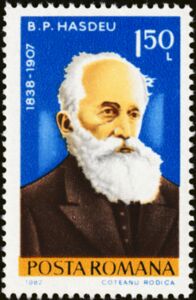 切手: Bogdan Petriceicu Hasdeu (1838-1907), Romanian Historian (ルーマニア ...