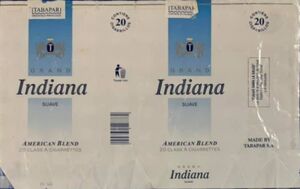 Cigarette Pack: Indiana Suave (ParaguayCol:PY-CT-0176