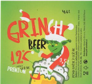 Popis nápoju: Grinch beer 12° (Kočovný pivovar pod ořechem Petrov ...