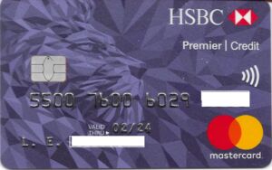 Bank Card: HSBC Premier Credit Mastercard (HSBC bank, Greece) Col:GR-MC ...
