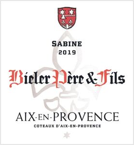 Drink Label: Sabine Aix-en-Provence Rosé (Bieler Père et Fils ...