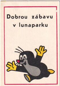 Pocket Calendar: Mole (Czechoslovakia(Cartoons) Col:CS-1988-Adv-002