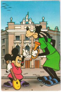 Pocket Calendar: Mickey Mouse (Russia(Cartoons) Col:RUS-1996-Div-001.0949