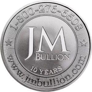 Token: JM Bullion 10th Anniversary (United States of America ...