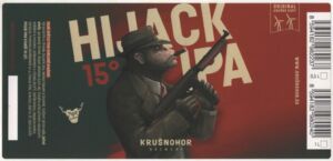Drink Label: Hijack ipa 15° (Rodinný pivovar Krušnohor Kraslice, Czech ...