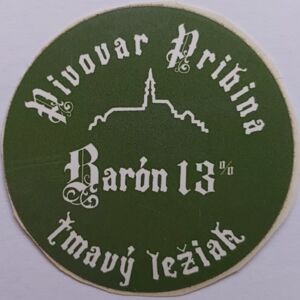 Drink Label: Baron 13 (Pivovar Pribina, SlovakiaCol:SK-BEER-007751