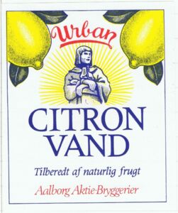 Drink Label: Citron Vand (Aalborg Aktie-Bryggerier, DenmarkCol:DK-SODA ...