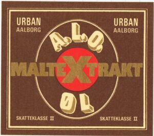 Drink Label: MalteXtrakt (Bryggeriet Urban, DenmarkCol:DK-BEER-000665