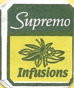 Tea Label: Supremo infusions (Supremo, Chile(Infusions) Col:TL-CL-0005