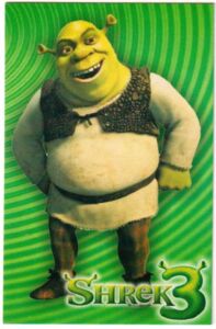 Calendrier de poche: Shrek (Ukraine(Cartoons) Col:UA-2008-Cart-005.23 📅