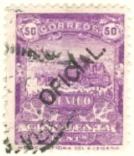 Stamp: Mail Coach (Mexico(Regular Issues With Handstamped Overprint in ...