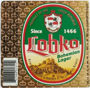 Drink Label: Lobko Bohemian Lager (Pivovar Vysoký Chlumec, Czech ...