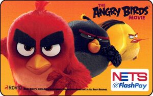 Bank Card: Angry Birds and friends (DBS Bank, SingaporeCol:SG-GM-0048