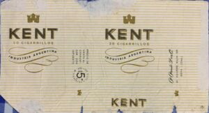Cigarette Pack: Kent (ArgentinaCol:AR-CT-3672