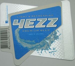 Drink Label: Chezz (Sun InBev/AB InBev Efes Ukraine, UkraineCol:UA-BEER ...