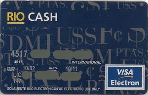 Bank Card: Banco Rio (Banco Rio, ArgentinaCol:AR-VE-0005.01 💳