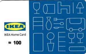 Gift Card: Ikea (Ikea, Israel(Ikea) Col:ISR-Ikea-001-100-2027-02