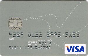 Bank Card: Temporary card (BRE Bank SA/MultiBank/mBank, PolandCol:PL-VI ...
