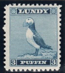 Stamp: Puffin Post (Cinderellas) (United Kingdom : Lundy (Bristol ...