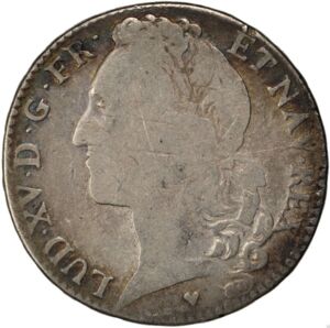 Coin: ½ Ecu (Louis XV. - BB - Strasbourg) (France) (1715~1774 - Louis ...