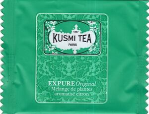 أكياس الشاي: Expure Original Mélange de plantes aromatisé citron (Kusmi ...