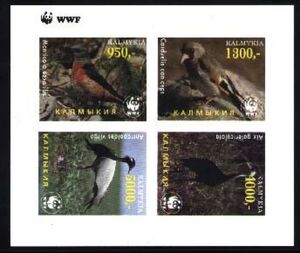 Stamp: Birds WWF (Russia, Kalmykia: Illegal Stamps(Russia : Kalmykia ...