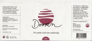 Drink Label: Doorn - De zachte tred van woekering (Nevel Artisan Ales ...