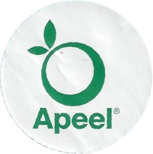 Fruit Sticker: Apeel (MexicoCol:MX-FR-00340