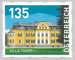 Stamp: Villa Trapp (Austria(Dispenser stamps) Mi:AT DM51,Sn:AT 2954,Yt ...