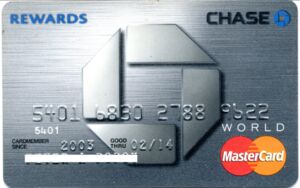 Bank Card: Rewards Chase World (Chase Bank USA, N.A., United States of ...